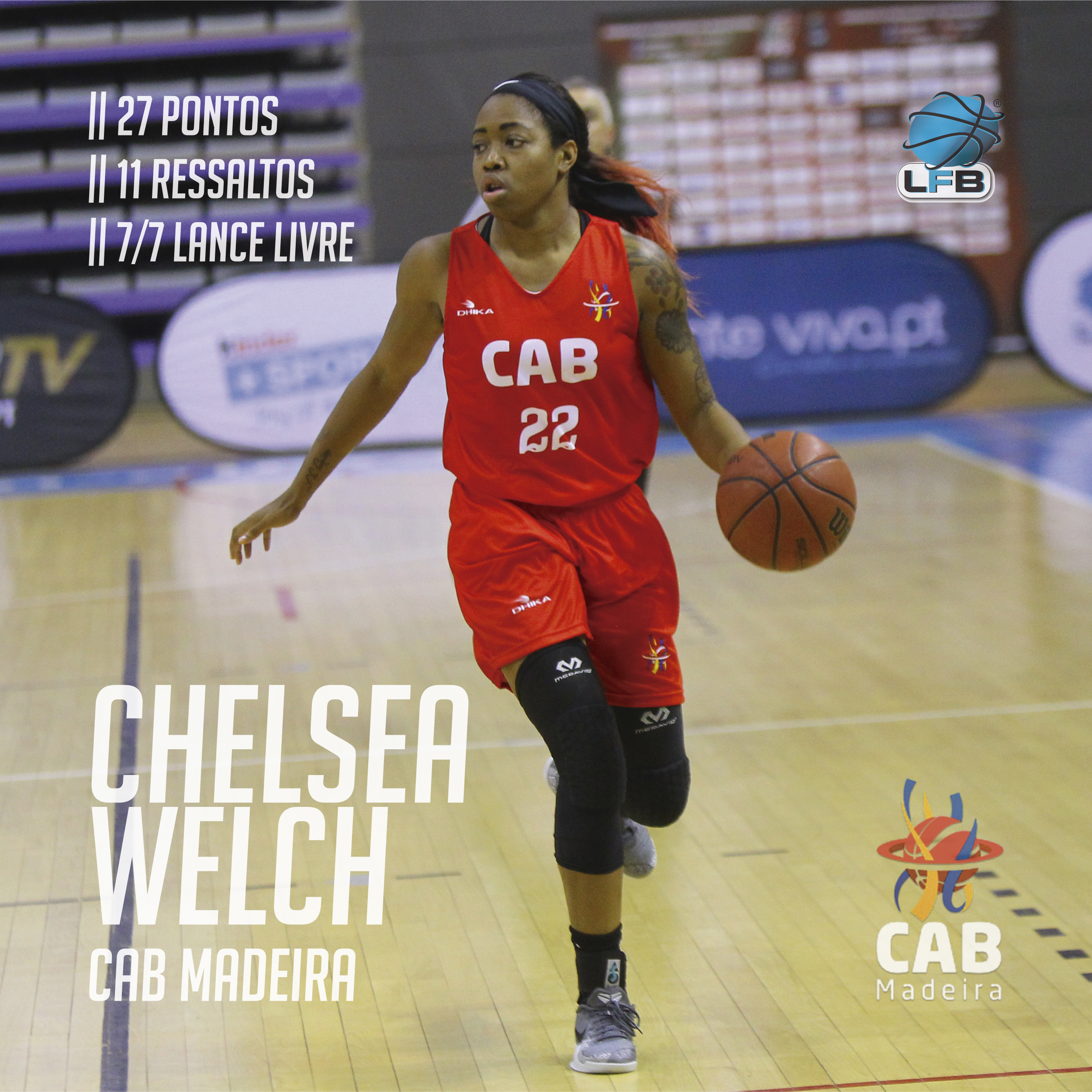 Chelsea Welch voou bem alto na 17.ª jornada da Liga Feminina!
