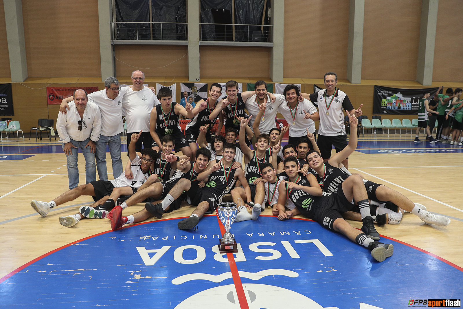 CA Queluz sagra-se campeão nacional de Sub16 masculinos!