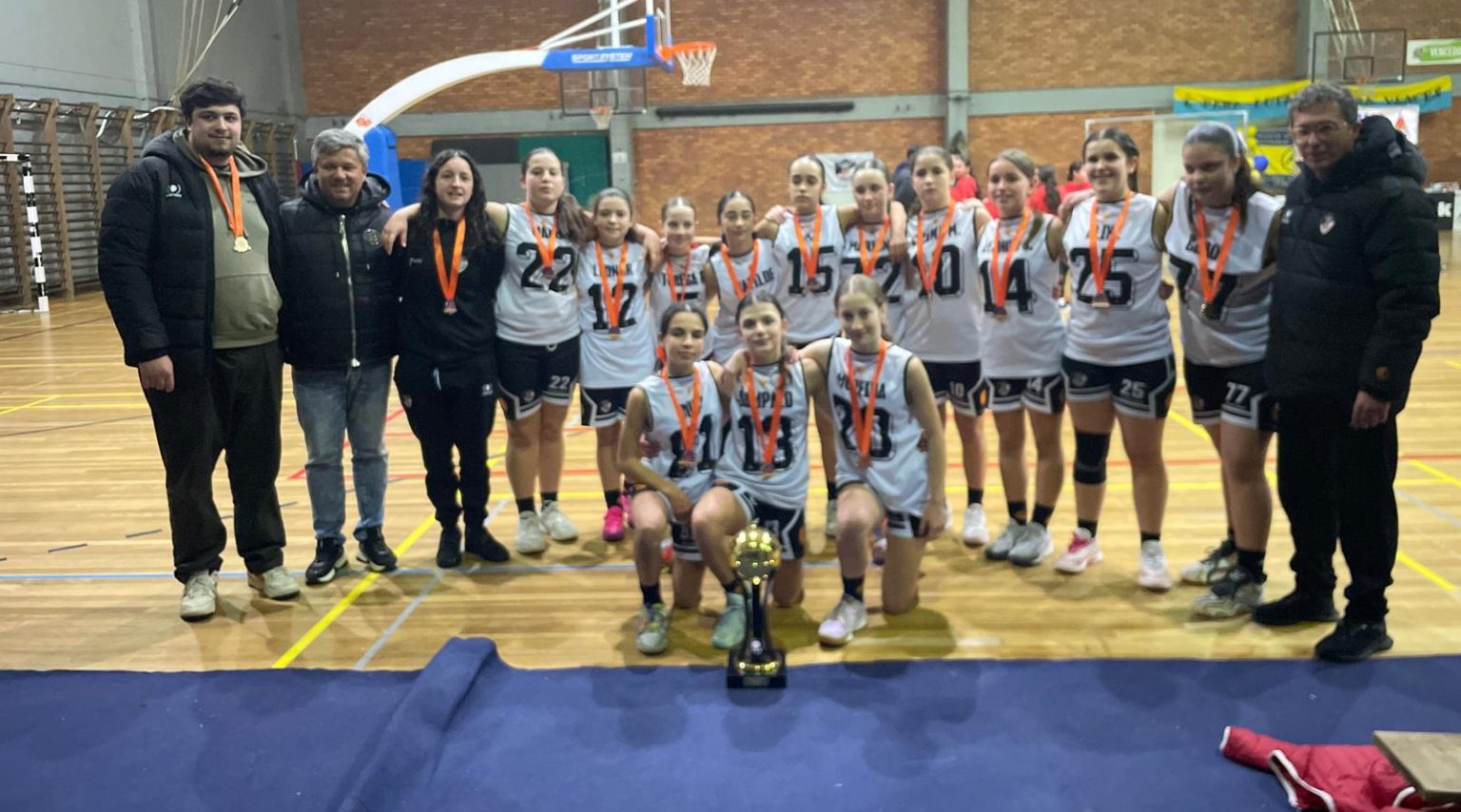 SC Maria da Fonte são as campeãs Sub14 Femininas da AB Braga